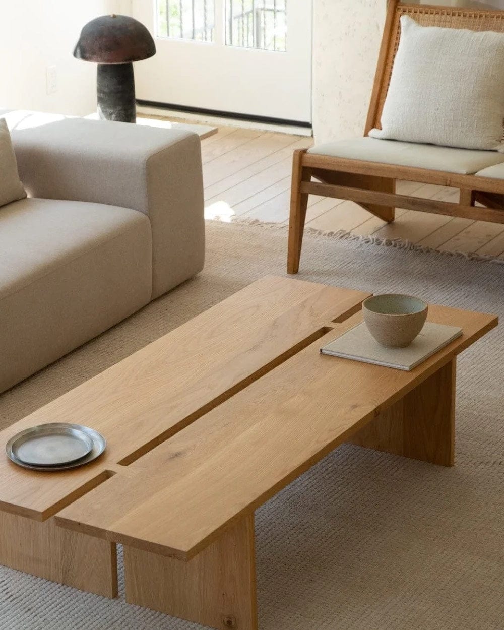 Topa Topa Rectangular Dining Table - Natural – Japandi Supply House